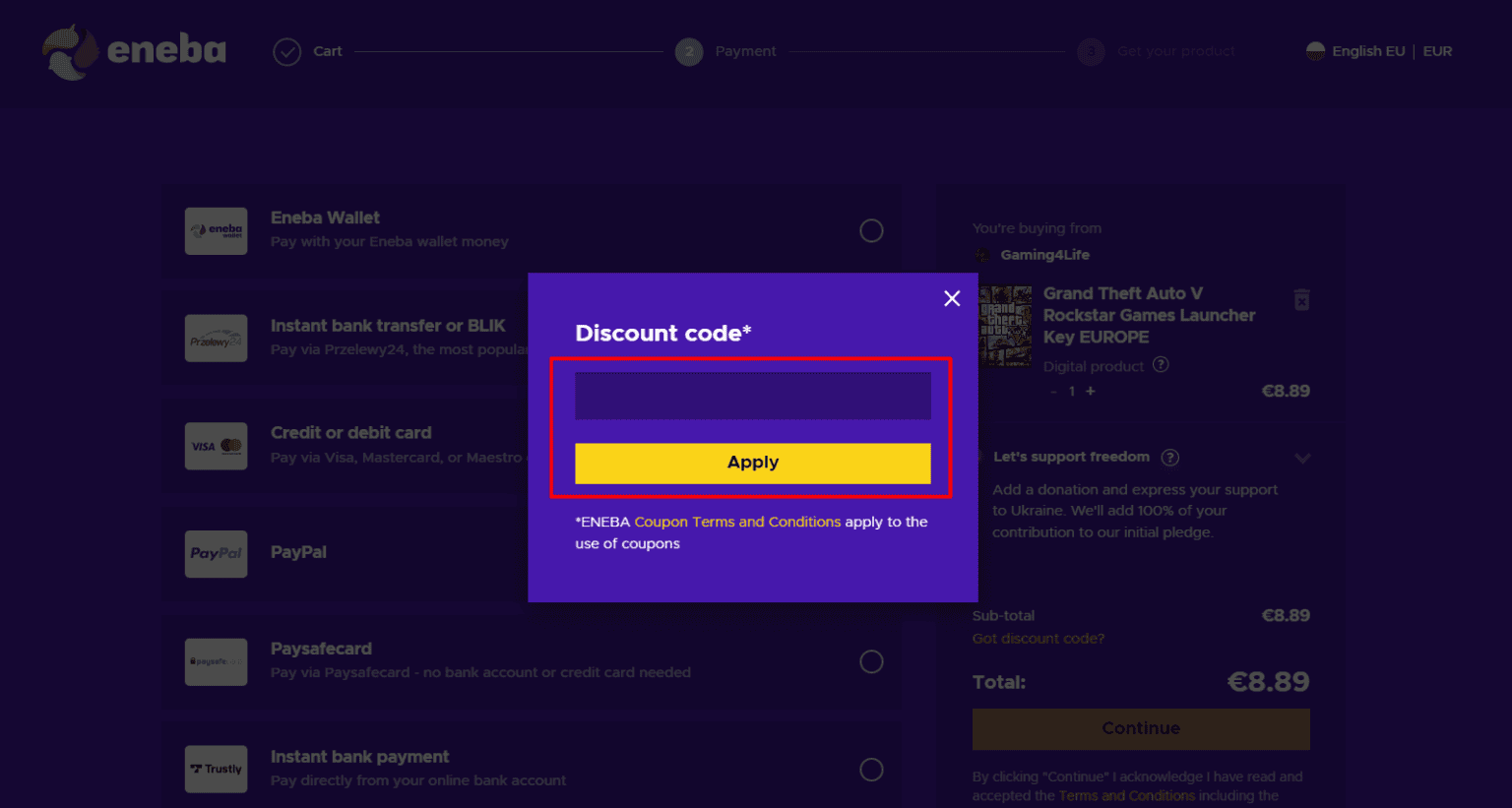 Eneba kod rabatowy 60% | Grudzień 2025